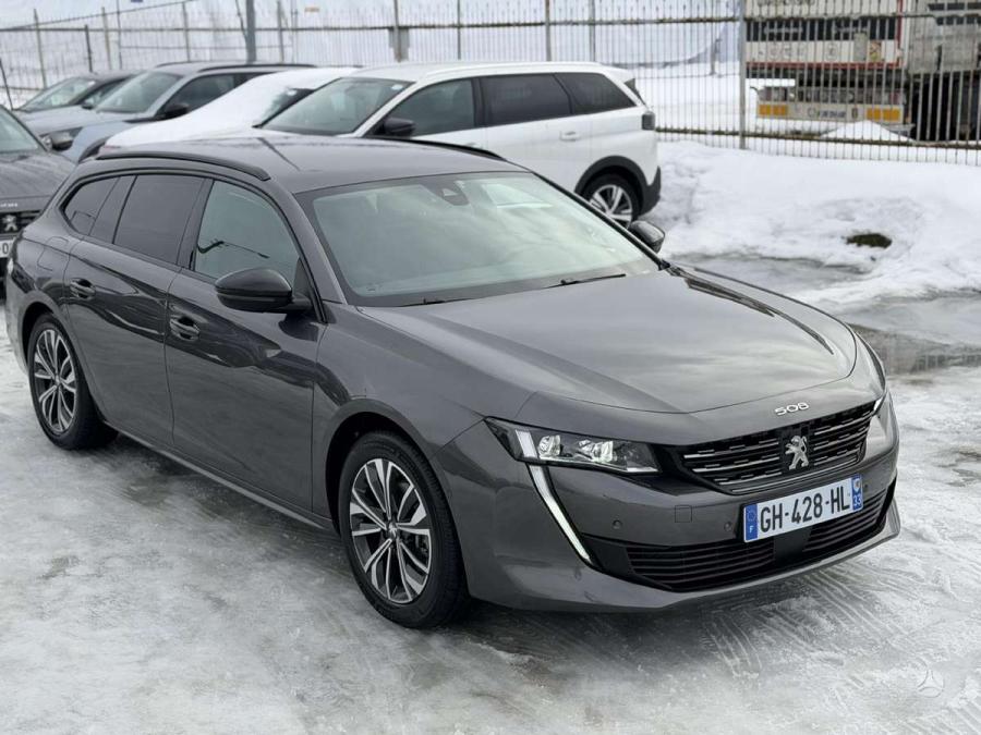 Pelēks Peugeot 508 2022 Marijampole, ar dzinēja tilpumu 1.20 L un nobraukumu 124 tūkst. km par 13915 €, foto 7 vietnē AUTOMOTO.COM.LV
