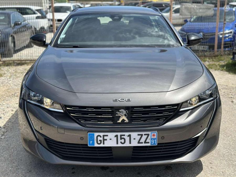 Grey Peugeot 508 2022 in Vilnius, with an engine capacity of 1.50 L and mileage of 186 thousand km for 11252 €, photo 3 on AUTOMOTO.COM.LV