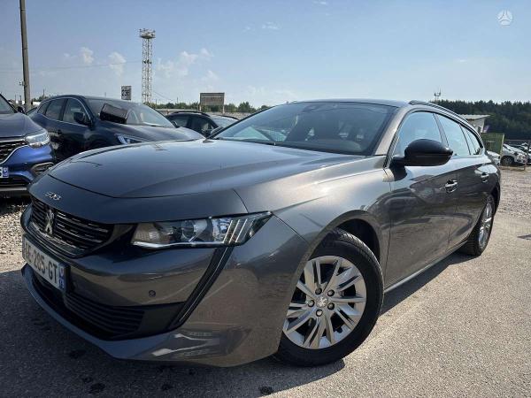 Grey Peugeot 508 2022 in Vilnius, with an engine capacity of 1.50 L and mileage of 193 thousand km for 10889 €, photo 1 on AUTOMOTO.COM.LV