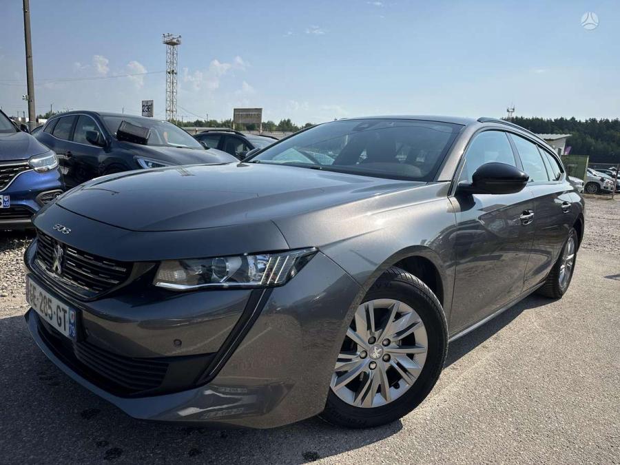Grey Peugeot 508 2022 in Vilnius, with an engine capacity of 1.50 L and mileage of 193 thousand km for 10889 €, photo 1 on AUTOMOTO.COM.LV