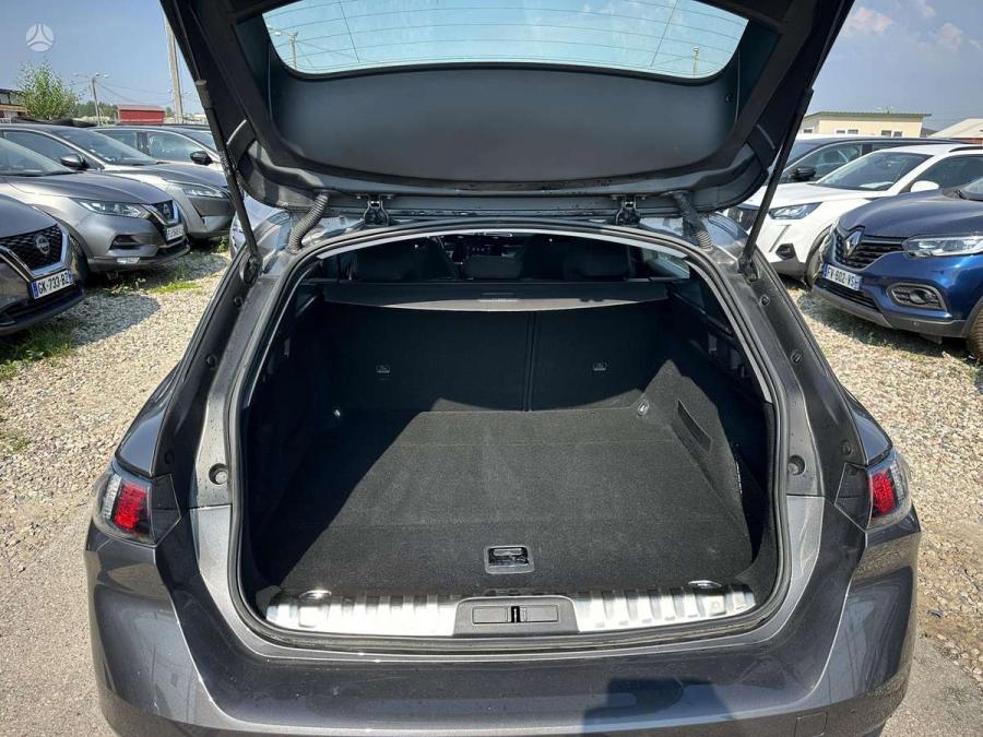 Grey Peugeot 508 2022 in Vilnius, with an engine capacity of 1.50 L and mileage of 193 thousand km for 10889 €, photo 9 on AUTOMOTO.COM.LV