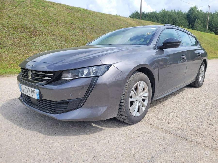 Pelēks Peugeot 508 2022 Viļņa, ar dzinēja tilpumu 1.50 L un nobraukumu 165 tūkst. km par 11435 €, foto 3 vietnē AUTOMOTO.COM.LV