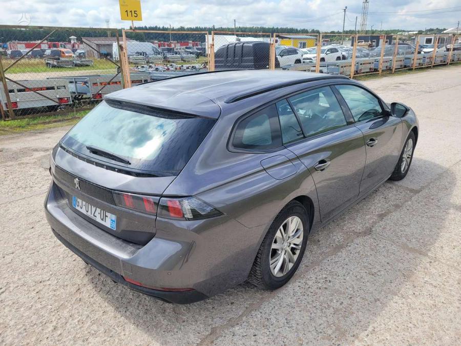 Pelēks Peugeot 508 2022 Viļņa, ar dzinēja tilpumu 1.50 L un nobraukumu 165 tūkst. km par 11435 €, foto 8 vietnē AUTOMOTO.COM.LV