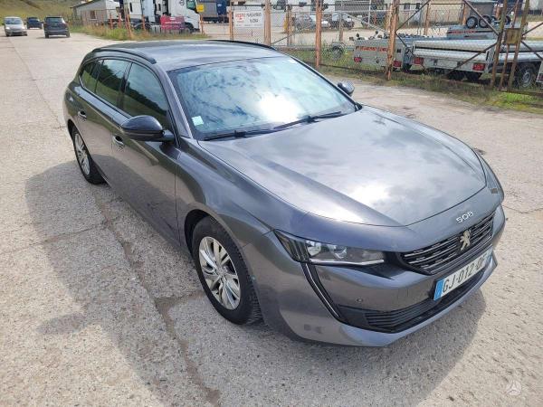 Grey Peugeot 508 2022 in Vilnius, with an engine capacity of 1.50 L and mileage of 165 thousand km for 11435 €, photo 10 on AUTOMOTO.COM.LV