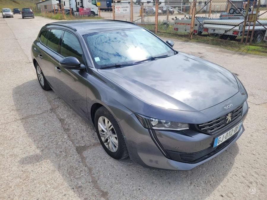 Pelēks Peugeot 508 2022 Viļņa, ar dzinēja tilpumu 1.50 L un nobraukumu 165 tūkst. km par 11435 €, foto 11 vietnē AUTOMOTO.COM.LV