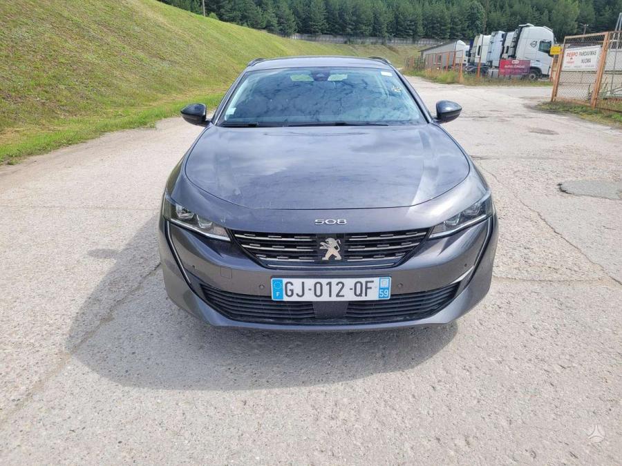 Pelēks Peugeot 508 2022 Viļņa, ar dzinēja tilpumu 1.50 L un nobraukumu 165 tūkst. km par 11435 €, foto 13 vietnē AUTOMOTO.COM.LV