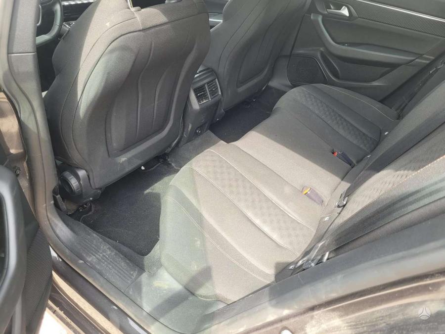 Pelēks Peugeot 508 2022 Viļņa, ar dzinēja tilpumu 1.50 L un nobraukumu 165 tūkst. km par 11435 €, foto 15 vietnē AUTOMOTO.COM.LV