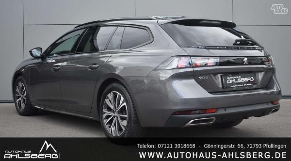 Grey Peugeot 508 2023 in Kaunas, with an engine capacity of 1.50 L and mileage of 59 thousand km for 24735 €, photo 8 on AUTOMOTO.COM.LV