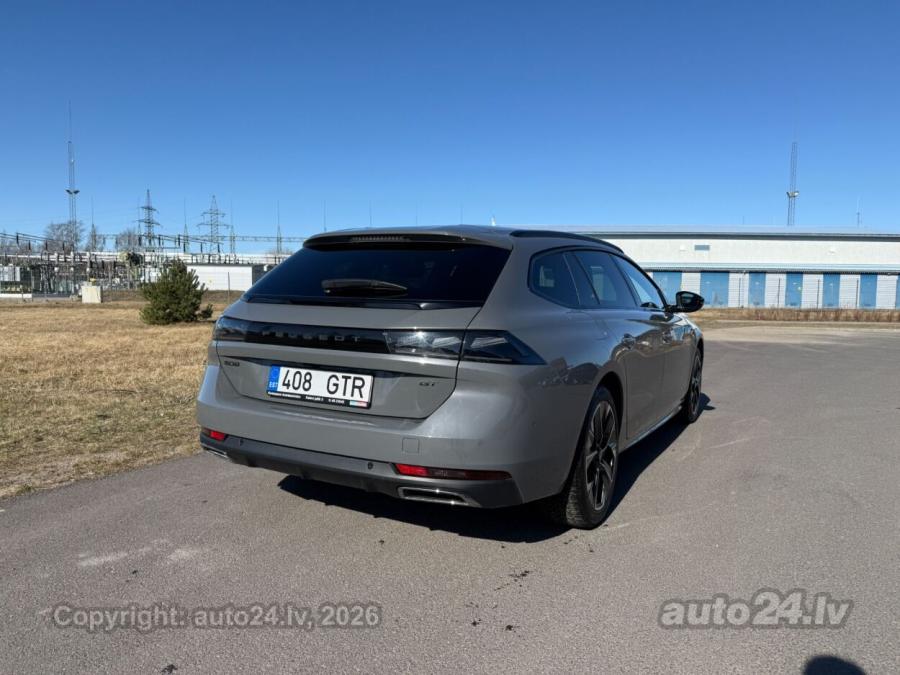 Pelēks Peugeot 508 2023 Tallina, ar dzinēja tilpumu 1.50 L un nobraukumu 40 tūkst. km par 30400 €, foto 7 vietnē AUTOMOTO.COM.LV