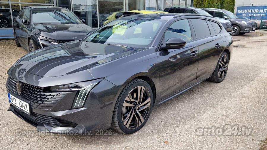 Grey Peugeot 508 2023 in Parnu, with an engine capacity of 1.60 L and mileage of 27 thousand km for 32900 €, photo 1 on AUTOMOTO.COM.LV