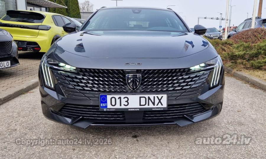 Grey Peugeot 508 2023 in Parnu, with an engine capacity of 1.60 L and mileage of 27 thousand km for 32900 €, photo 4 on AUTOMOTO.COM.LV