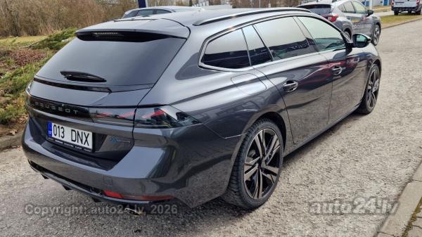 Grey Peugeot 508 2023 in Parnu, with an engine capacity of 1.60 L and mileage of 27 thousand km for 32900 €, photo 4 on AUTOMOTO.COM.LV