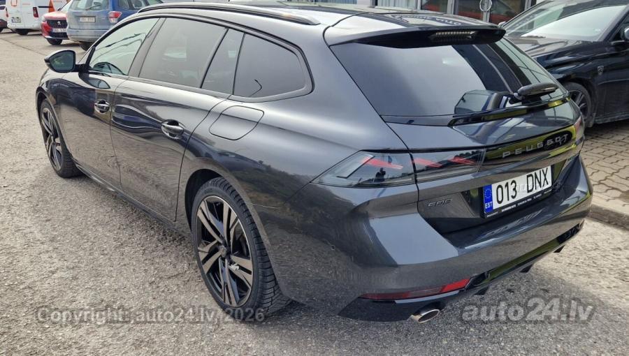 Grey Peugeot 508 2023 in Parnu, with an engine capacity of 1.60 L and mileage of 27 thousand km for 32900 €, photo 6 on AUTOMOTO.COM.LV