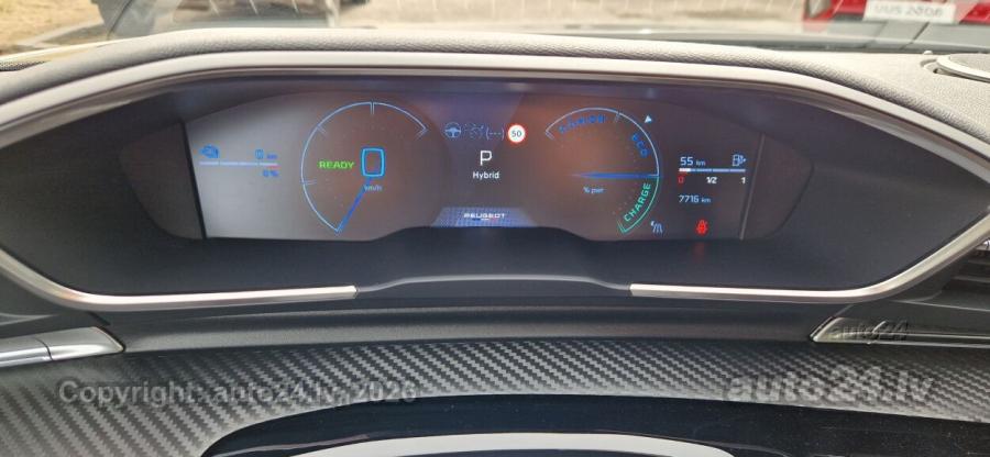 Grey Peugeot 508 2023 in Parnu, with an engine capacity of 1.60 L and mileage of 27 thousand km for 32900 €, photo 22 on AUTOMOTO.COM.LV
