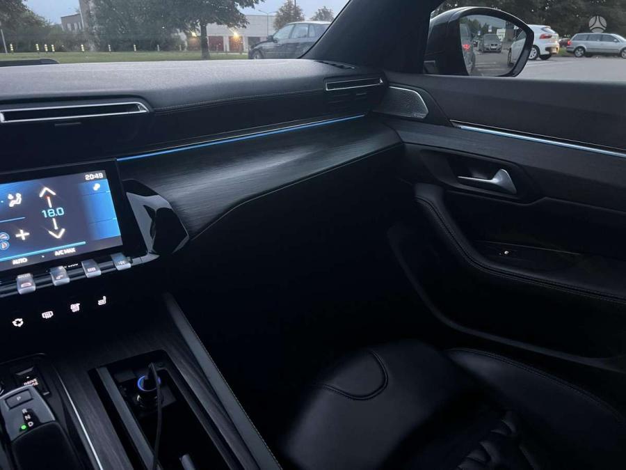 Peugeot 508 2019 Ukmergė, ar dzinēja tilpumu 2.00 L un nobraukumu 210 tūkst. km par 9950 €, foto 37 vietnē AUTOMOTO.COM.LV