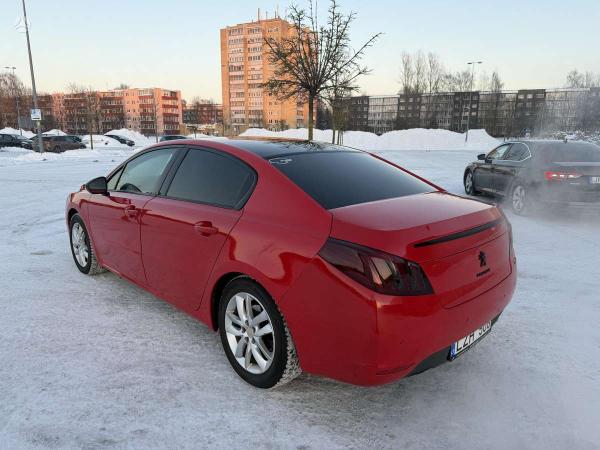 Sarkans Peugeot 508 2012 Panevēža, ar dzinēja tilpumu 1.56 L un nobraukumu 277 tūkst. km par 4000 €, foto 4 vietnē AUTOMOTO.COM.LV