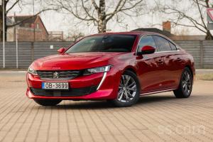 Red Peugeot 508 2019 in Jelgava, with an engine capacity of 2.00 L and mileage of 0 thousand km for 13990 €, photo 2 on AUTOMOTO.COM.LV