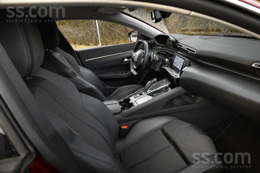Red Peugeot 508 2019 in Jelgava, with an engine capacity of 2.00 L and mileage of 0 thousand km for 13990 €, photo 12 on AUTOMOTO.COM.LV