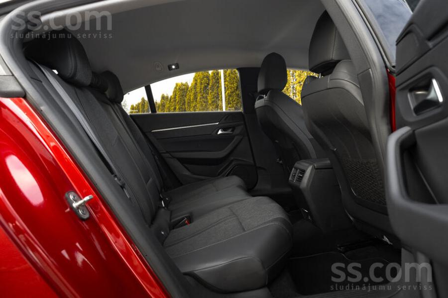 Red Peugeot 508 2019 in Jelgava, with an engine capacity of 2.00 L and mileage of 0 thousand km for 13990 €, photo 14 on AUTOMOTO.COM.LV