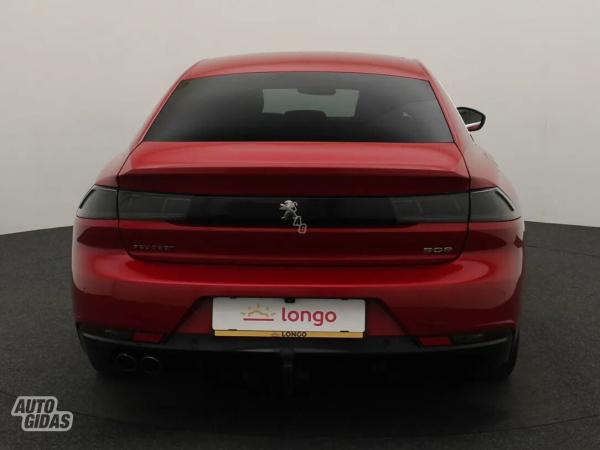 Red Peugeot 508 2019 in Vilnius, with an engine capacity of 2.00 L and mileage of 242 thousand km for 12699 €, photo 5 on AUTOMOTO.COM.LV