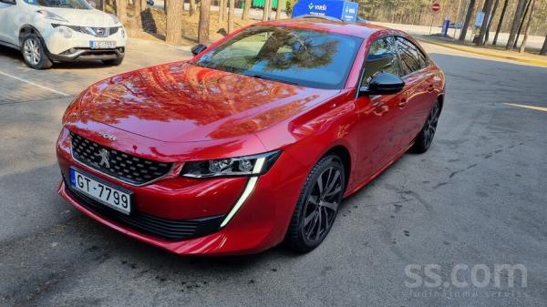 Sarkans Peugeot 508 2019 Rīga, ar dzinēja tilpumu 1.60 L un nobraukumu 159 tūkst. km par 14400 €, foto 2 vietnē AUTOMOTO.COM.LV