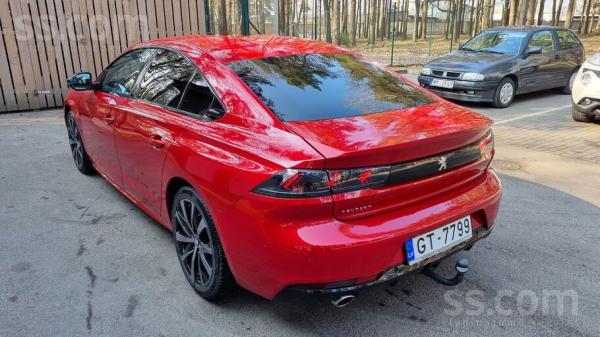 Sarkans Peugeot 508 2019 Rīga, ar dzinēja tilpumu 1.60 L un nobraukumu 159 tūkst. km par 14400 €, foto 4 vietnē AUTOMOTO.COM.LV