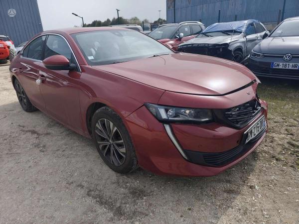 Red Peugeot 508 2019 in Kaunas, with an engine capacity of 1.56 L and mileage of 93 thousand km for 6100 €, photo 1 on AUTOMOTO.COM.LV