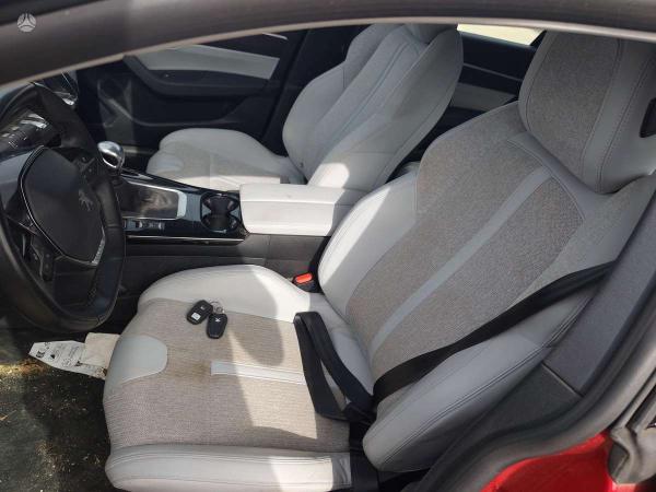 Red Peugeot 508 2019 in Kaunas, with an engine capacity of 1.56 L and mileage of 93 thousand km for 6100 €, photo 6 on AUTOMOTO.COM.LV