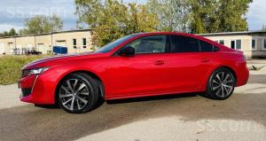 Sarkans Peugeot 508 2019 Tukums, ar dzinēja tilpumu 2.00 L un nobraukumu 117 tūkst. km par 14950 €, foto  vietnē AUTOMOTO.COM.LV