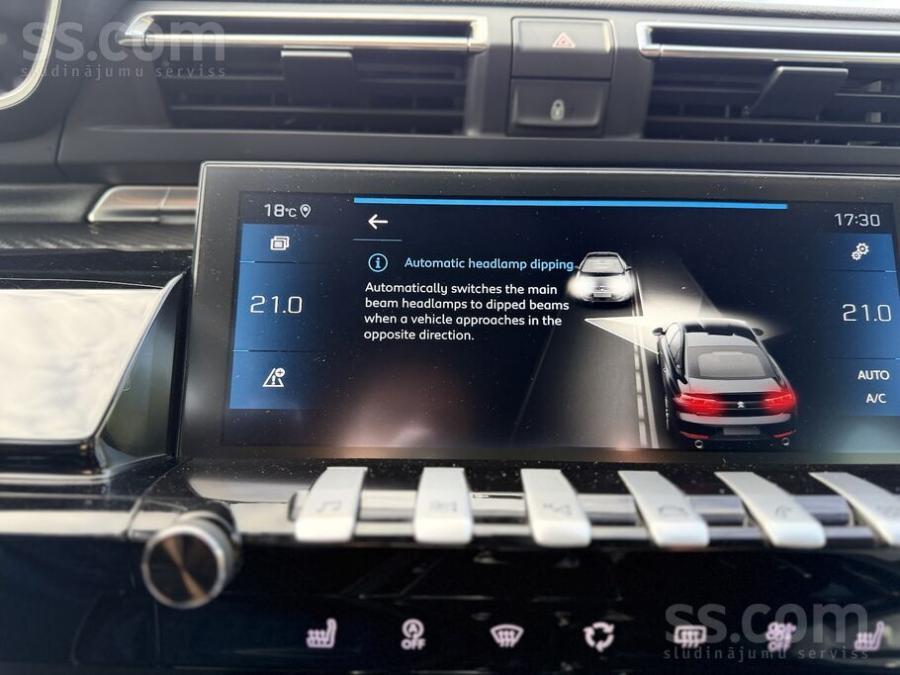 Sarkans Peugeot 508 2019 Tukums, ar dzinēja tilpumu 2.00 L un nobraukumu 117 tūkst. km par 14950 €, foto 10 vietnē AUTOMOTO.COM.LV