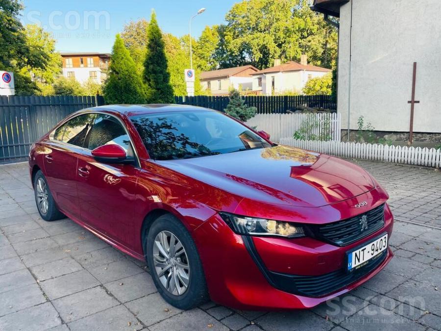 Sarkans Peugeot 508 2019 Rīga, ar dzinēja tilpumu 1.50 L un nobraukumu 138 tūkst. km par 16500 €, foto 1 vietnē AUTOMOTO.COM.LV