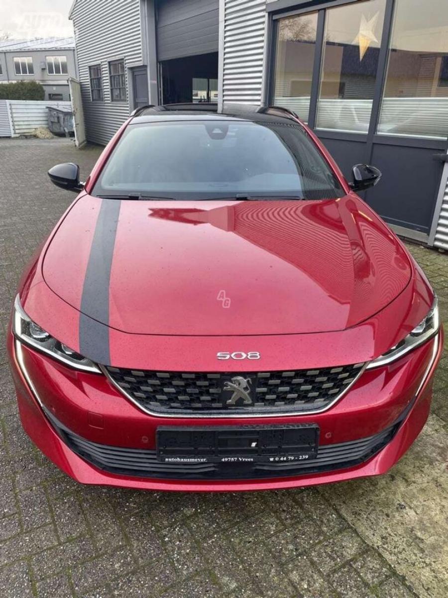 Sarkans Peugeot 508 2019 Kauņa, ar dzinēja tilpumu 0.00 L un nobraukumu 67 tūkst. km par 23326 €, foto 5 vietnē AUTOMOTO.COM.LV