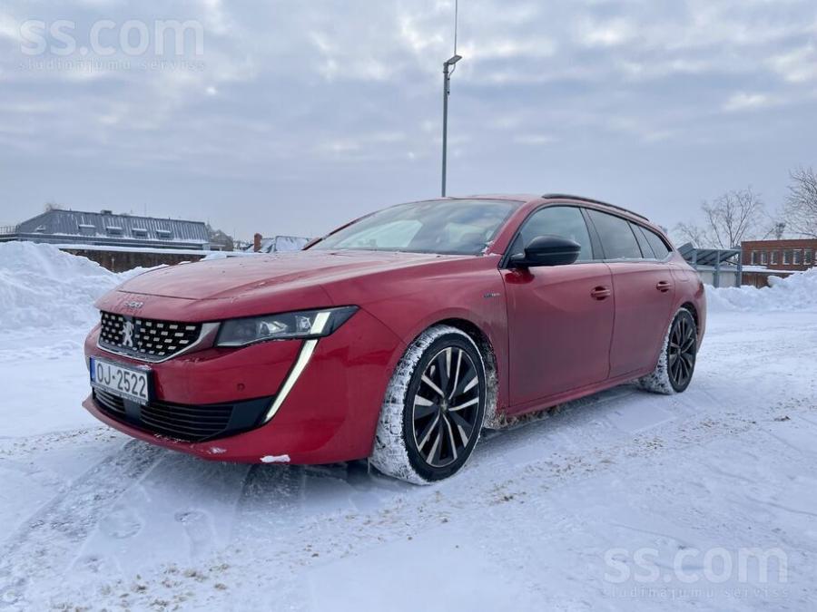 Red Peugeot 508 2021 in Riga, with an engine capacity of 1.60 L and mileage of 169 thousand km for 19300 €, photo 2 on AUTOMOTO.COM.LV