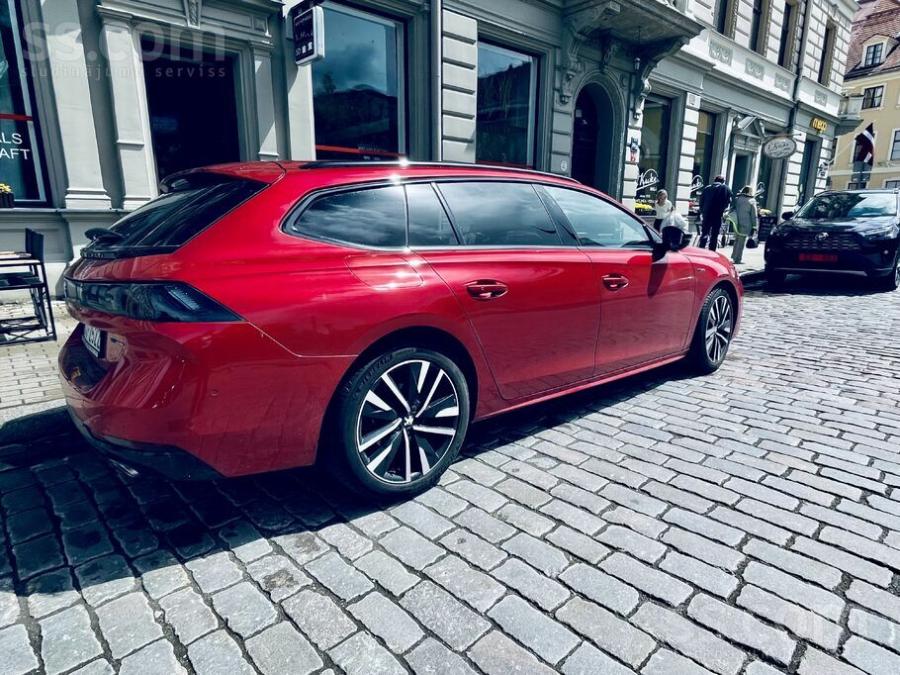 Sarkans Peugeot 508 2021 Rīga, ar dzinēja tilpumu 1.60 L un nobraukumu 172 tūkst. km par 16900 €, foto 6 vietnē AUTOMOTO.COM.LV