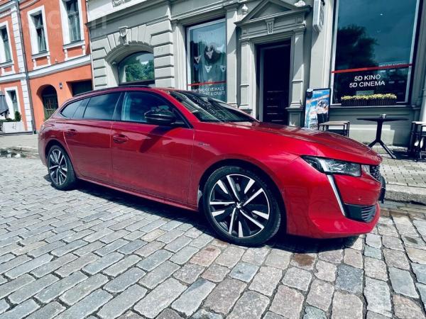 Red Peugeot 508 2021 in Riga, with an engine capacity of 1.60 L and mileage of 172 thousand km for 16900 €, photo 7 on AUTOMOTO.COM.LV