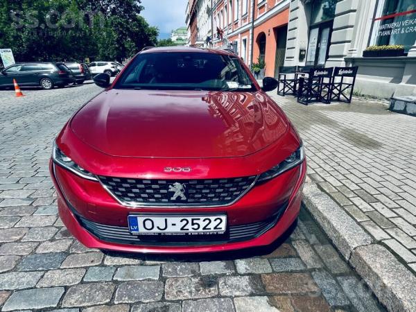Red Peugeot 508 2021 in Riga, with an engine capacity of 1.60 L and mileage of 172 thousand km for 16900 €, photo 8 on AUTOMOTO.COM.LV
