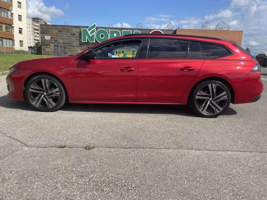 Sarkans Peugeot 508 2021 Kauņa, ar dzinēja tilpumu 1.50 L un nobraukumu 185 tūkst. km par 16600 €, foto 12 vietnē AUTOMOTO.COM.LV