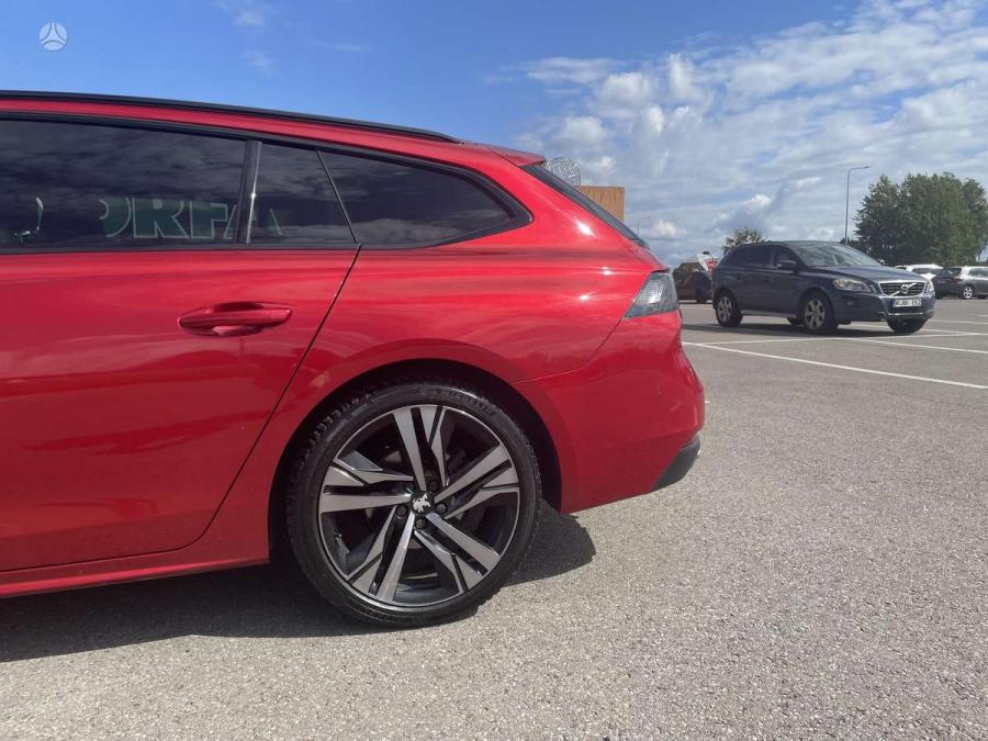 Sarkans Peugeot 508 2021 Kauņa, ar dzinēja tilpumu 1.50 L un nobraukumu 185 tūkst. km par 16600 €, foto 13 vietnē AUTOMOTO.COM.LV