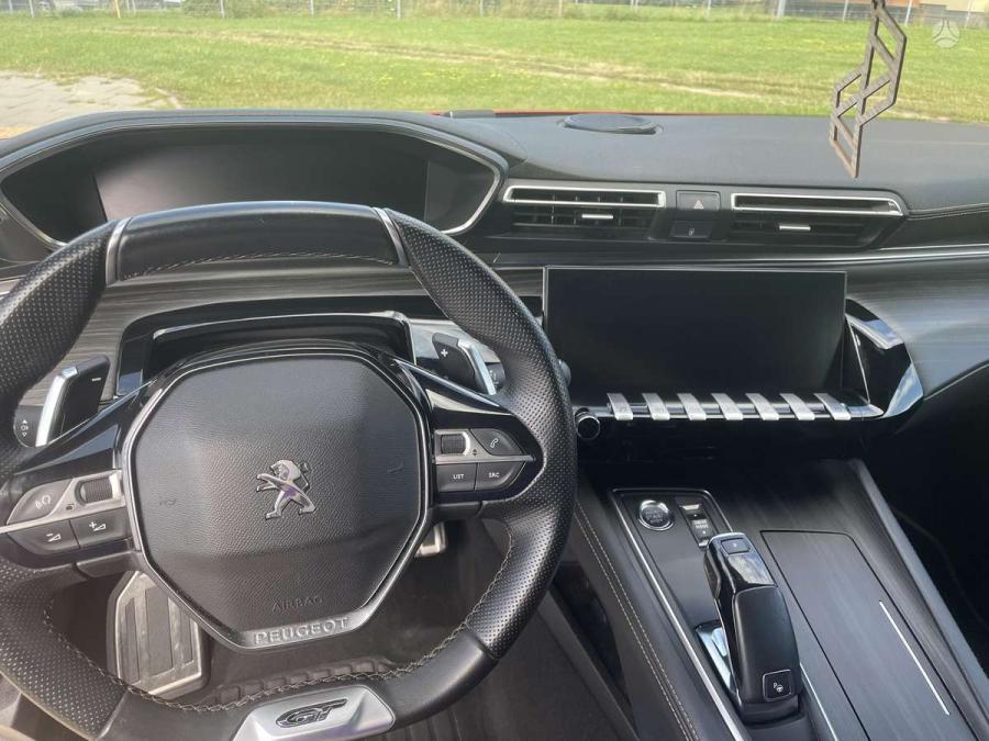 Sarkans Peugeot 508 2021 Kauņa, ar dzinēja tilpumu 1.50 L un nobraukumu 185 tūkst. km par 16600 €, foto 18 vietnē AUTOMOTO.COM.LV
