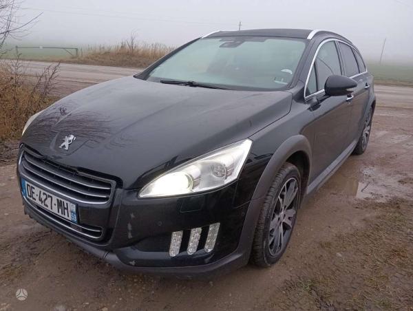 Melns Peugeot 508 RXH 2014 Kauņa, ar dzinēja tilpumu 2.00 L un nobraukumu 386 tūkst. km par 4750 €, foto 1 vietnē AUTOMOTO.COM.LV