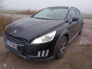 Melns Peugeot 508 RXH 2014 Kauņa, ar dzinēja tilpumu 2.00 L un nobraukumu 386 tūkst. km par 4750 €, foto  vietnē AUTOMOTO.COM.LV
