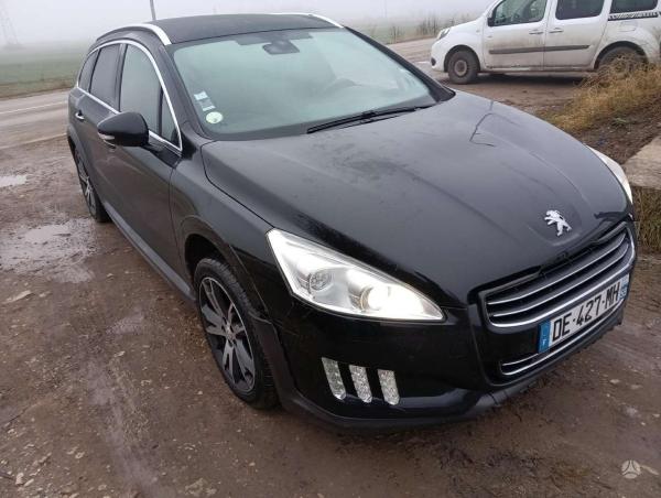 Melns Peugeot 508 RXH 2014 Kauņa, ar dzinēja tilpumu 2.00 L un nobraukumu 386 tūkst. km par 4750 €, foto 2 vietnē AUTOMOTO.COM.LV