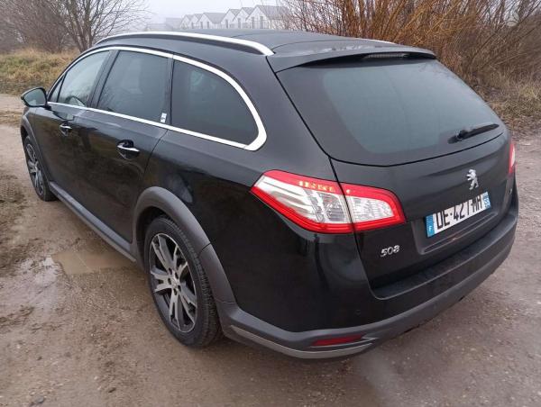 Melns Peugeot 508 RXH 2014 Kauņa, ar dzinēja tilpumu 2.00 L un nobraukumu 386 tūkst. km par 4750 €, foto 4 vietnē AUTOMOTO.COM.LV