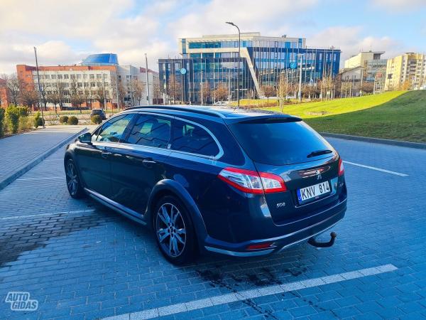Melns Peugeot 508 RXH 2014 Viļņa, ar dzinēja tilpumu 2.00 L un nobraukumu 270 tūkst. km par 4200 €, foto 3 vietnē AUTOMOTO.COM.LV