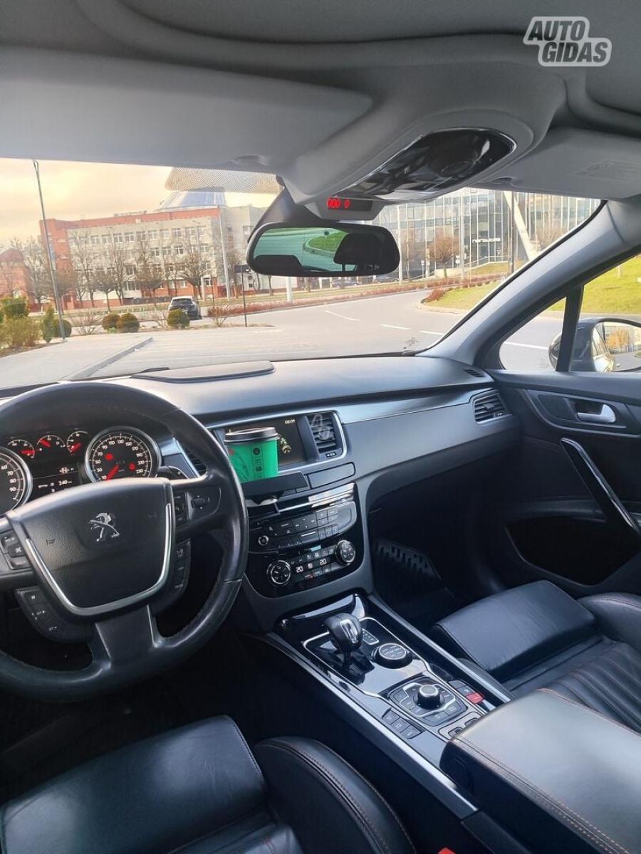 Black Peugeot 508 RXH 2014 in Vilnius, with an engine capacity of 2.00 L and mileage of 270 thousand km for 4200 €, photo 6 on AUTOMOTO.COM.LV