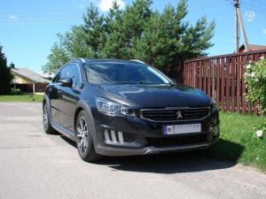 Black Peugeot 508 RXH 2014 in Panevezys, with an engine capacity of 2.00 L and mileage of 285 thousand km for 7500 €, photo  on AUTOMOTO.COM.LV
