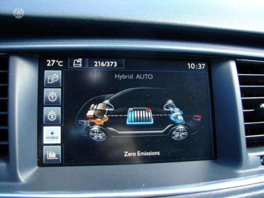 Black Peugeot 508 RXH 2014 in Panevezys, with an engine capacity of 2.00 L and mileage of 285 thousand km for 7500 €, photo 8 on AUTOMOTO.COM.LV