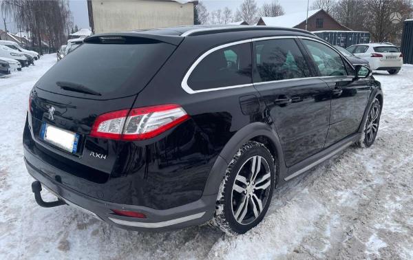 Melns Peugeot 508 RXH 2015 Tauragė, ar dzinēja tilpumu 2.00 L un nobraukumu 269 tūkst. km par 7300 €, foto 5 vietnē AUTOMOTO.COM.LV