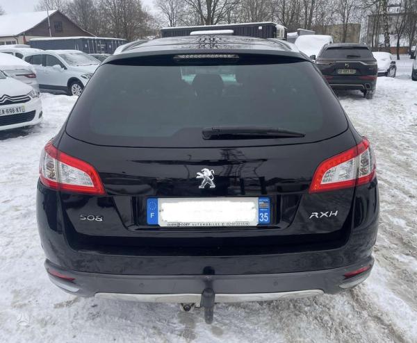 Melns Peugeot 508 RXH 2015 Tauragė, ar dzinēja tilpumu 2.00 L un nobraukumu 269 tūkst. km par 7300 €, foto 8 vietnē AUTOMOTO.COM.LV