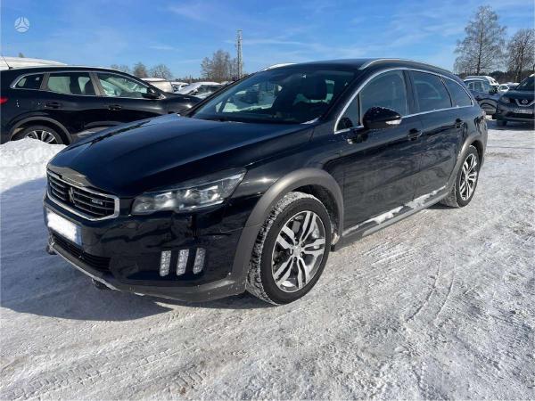 Melns Peugeot 508 RXH 2015 Tauragė, ar dzinēja tilpumu 2.00 L un nobraukumu 270 tūkst. km par 6800 €, foto 1 vietnē AUTOMOTO.COM.LV